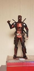 Amazon.com: Fascinations Metal Earth Marvel Deadpool 3D Construction ...