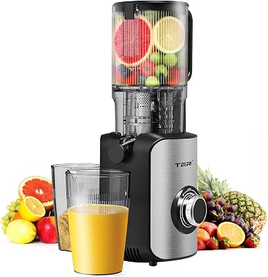 Amazon.com: Secura Mesh Free Slow Juicer with Stainless Steel Prong ...
