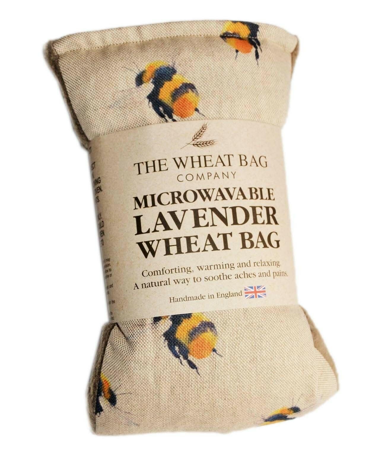 The Wheat Bag Company Lavender Microwavable Wheatbag Body Wrap - Bees ...