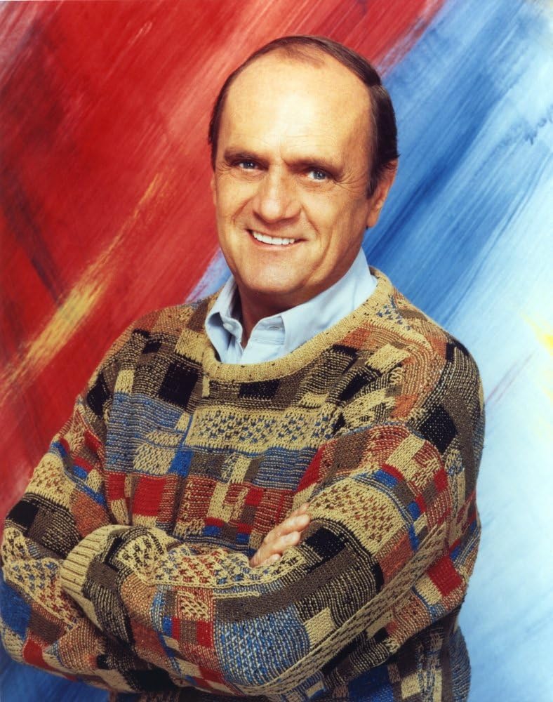 Amazon.com: Bob Newhart Posed with Arms Crossed wearing Sweater ...