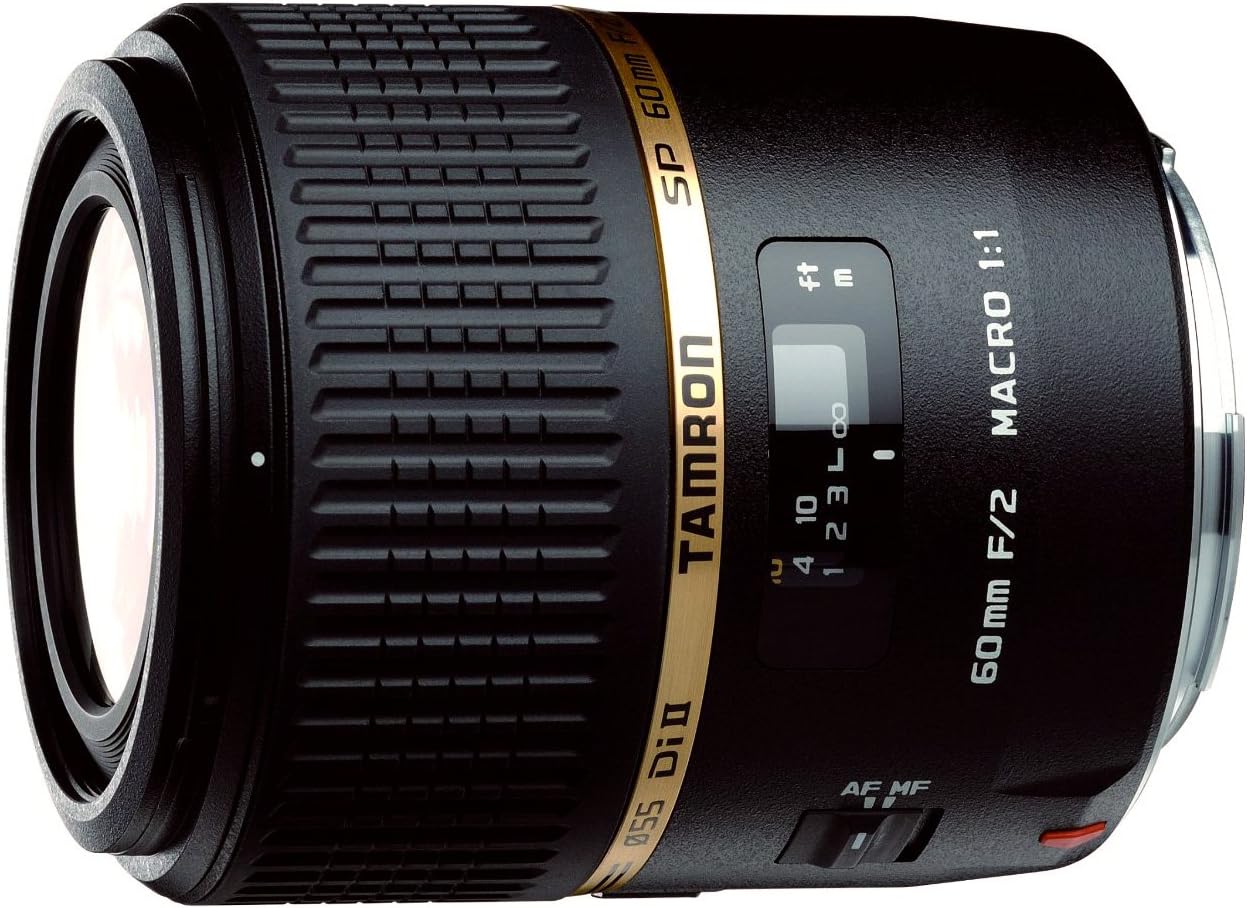 Amazon.com : Tamron AF 60mm f/2.0 SP DI II LD IF 1:1 Macro Lens for ...