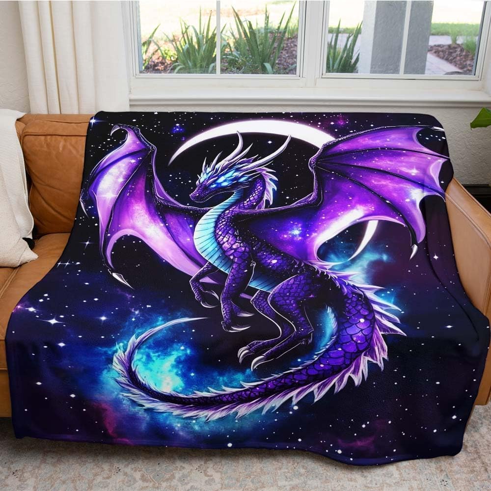 Amazon.com: Personalized Dragon Blanket Dragon Throw Gift for Woman Man ...