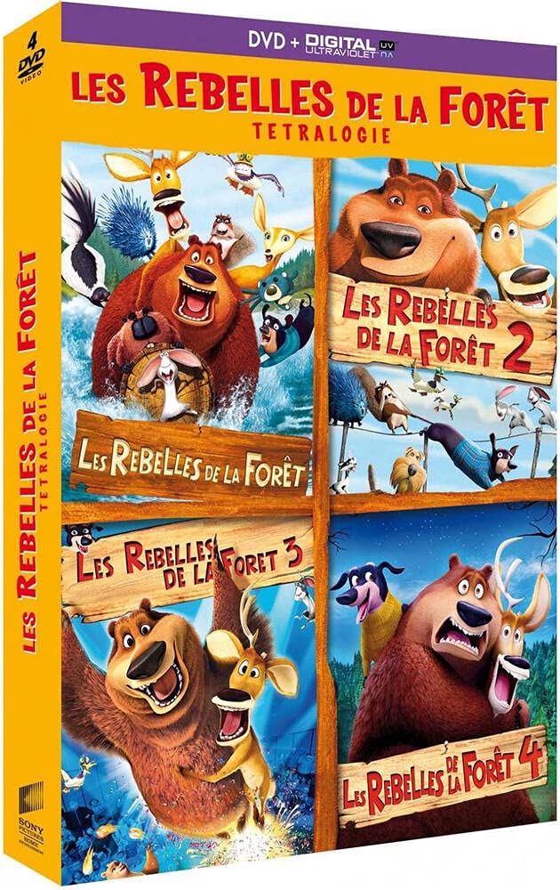 Les Rebelles de la forêt - Tetralogie [Francia] [DVD]: Amazon.es: Roger Allers, Jill Culton ...