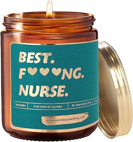 Amazon.com: Nurse Gifts - Lavender Vanilla Nurse Candle - Nurse Gifts ...