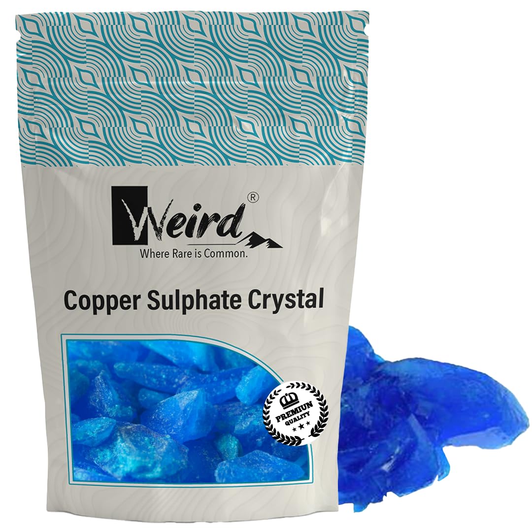 Weird Cuso4 1800 Gm Copper Sulphate Crystal Blue Vitriol Crystal ...
