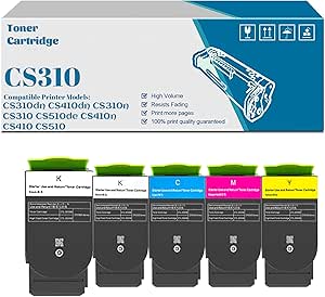 KIYOR CS310 Compatible Toner Cartridge for Lexmark CS310dn CS410dn ...