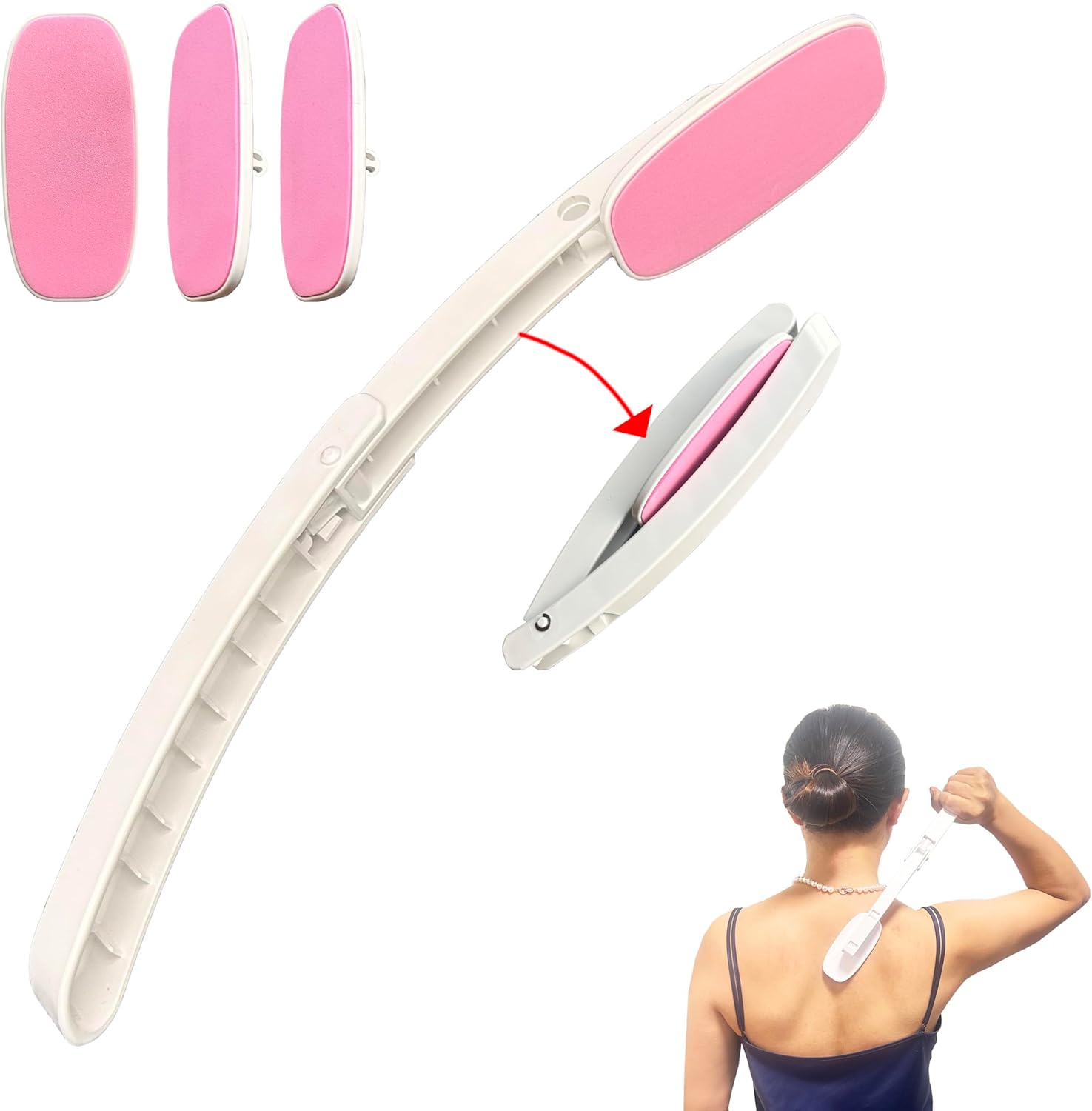Amazon.com: Vivificenca Sponge Lotion Back Applicator Wand Easy Reach ...
