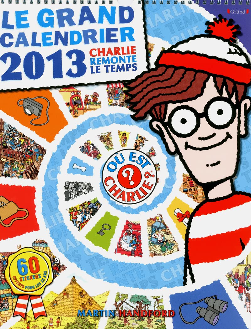 Amazon.com: Le grand calendrier Charlie 2013: 9782324003752: Handford ...