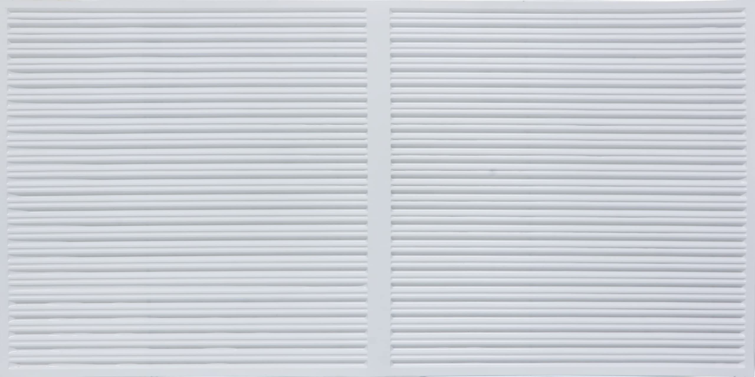 251 Economy Modern Lines PVC 2' x 4' Lay-in Ceiling Tile (Covers / 80 ...