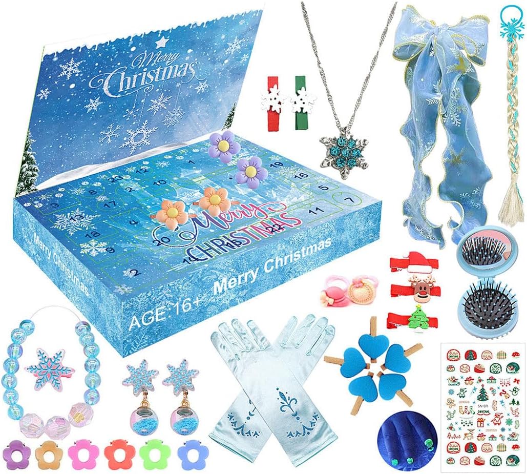 Amazon.com: Jetlet 2023 Christmas Jigsaw Puzzles, Ice and Snow Series ...