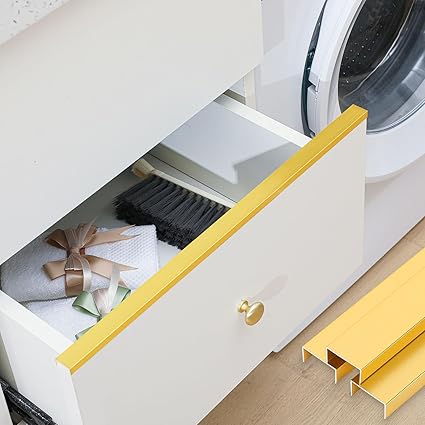 Amazon.com: MorningRo 8 Pcs Aluminum Cabinet Edge Protector for Wall ...