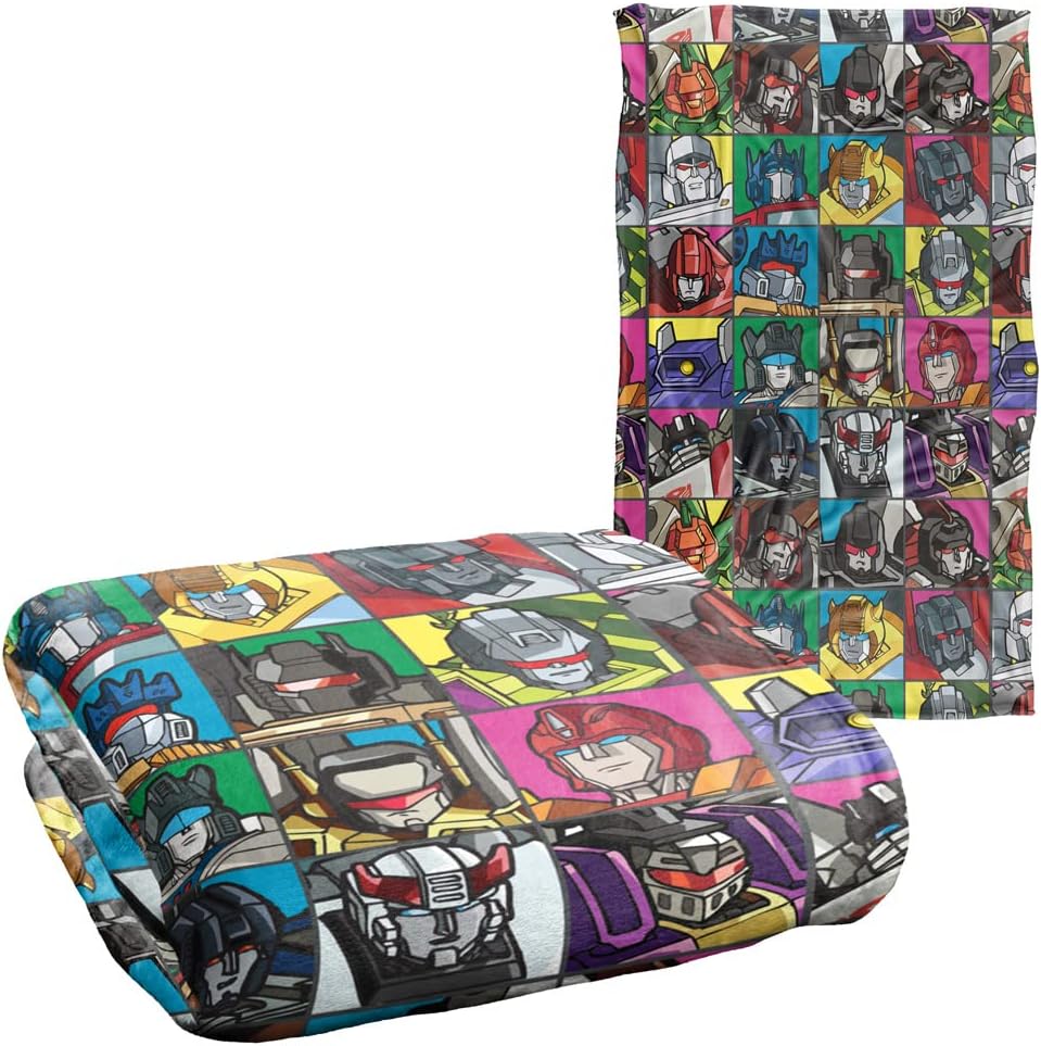 Amazon.com: Transformers Transformers Squares Silky Touch Super Soft ...