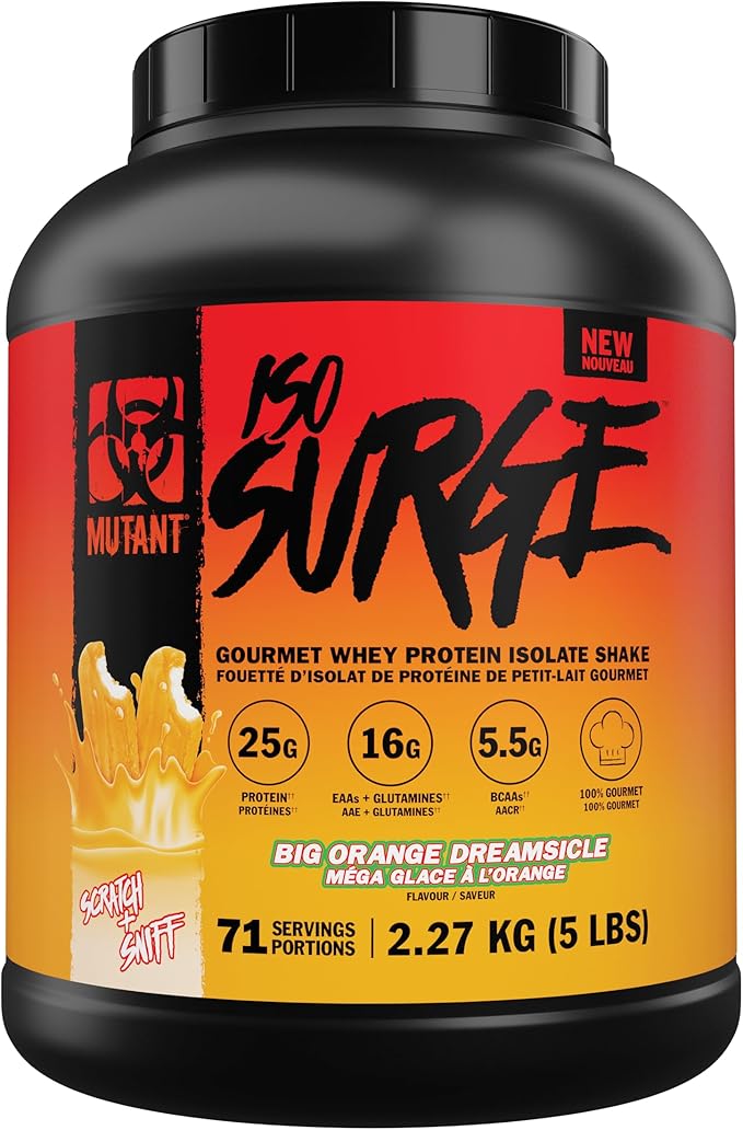 Amazon.com: Mutant ISO Surge Whey Protein Isolate Powder Acts Fast to ...