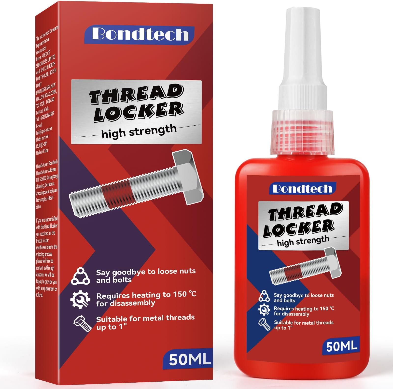 Amazon.com: Permatex 24200 6 ml Blue Medium Strength Threadlocker ...