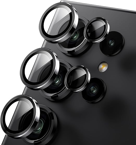 Amazon.com: WSKEN for Samsung Galaxy S24 Ultra Camera Lens Protector ...