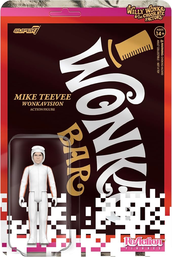 Amazon.com: Super7 Willy Wonka and The Chocolate Factory Mike Teevee ...