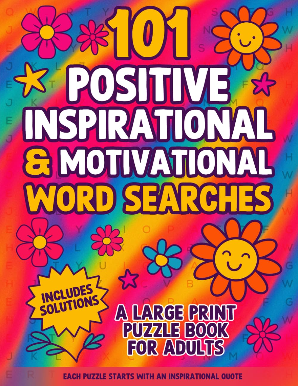 Amazon.com: 101 Positive Inspirational and Motivational Word Search ...