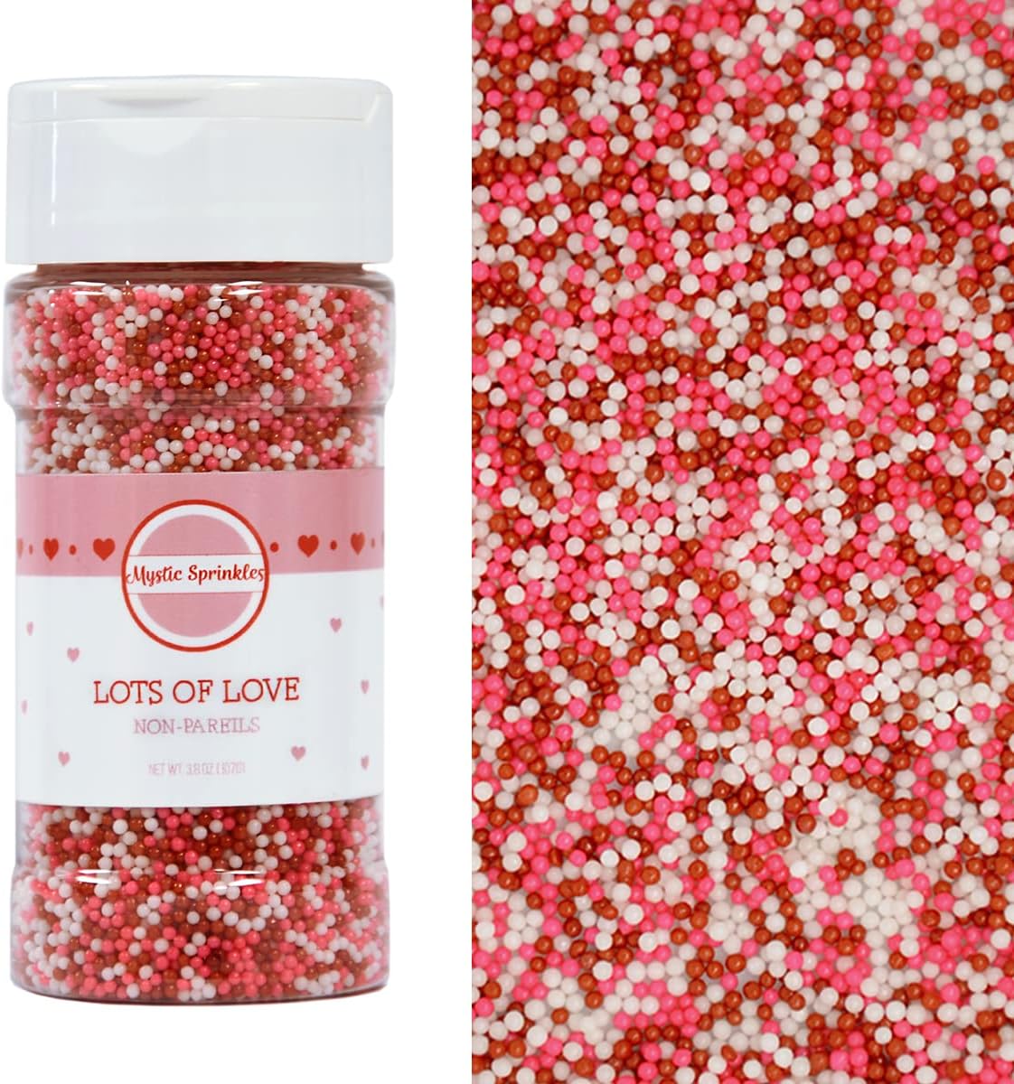 Amazon.com: 36 Valentine Mini Heart Icing Decorations | Valentines Day ...