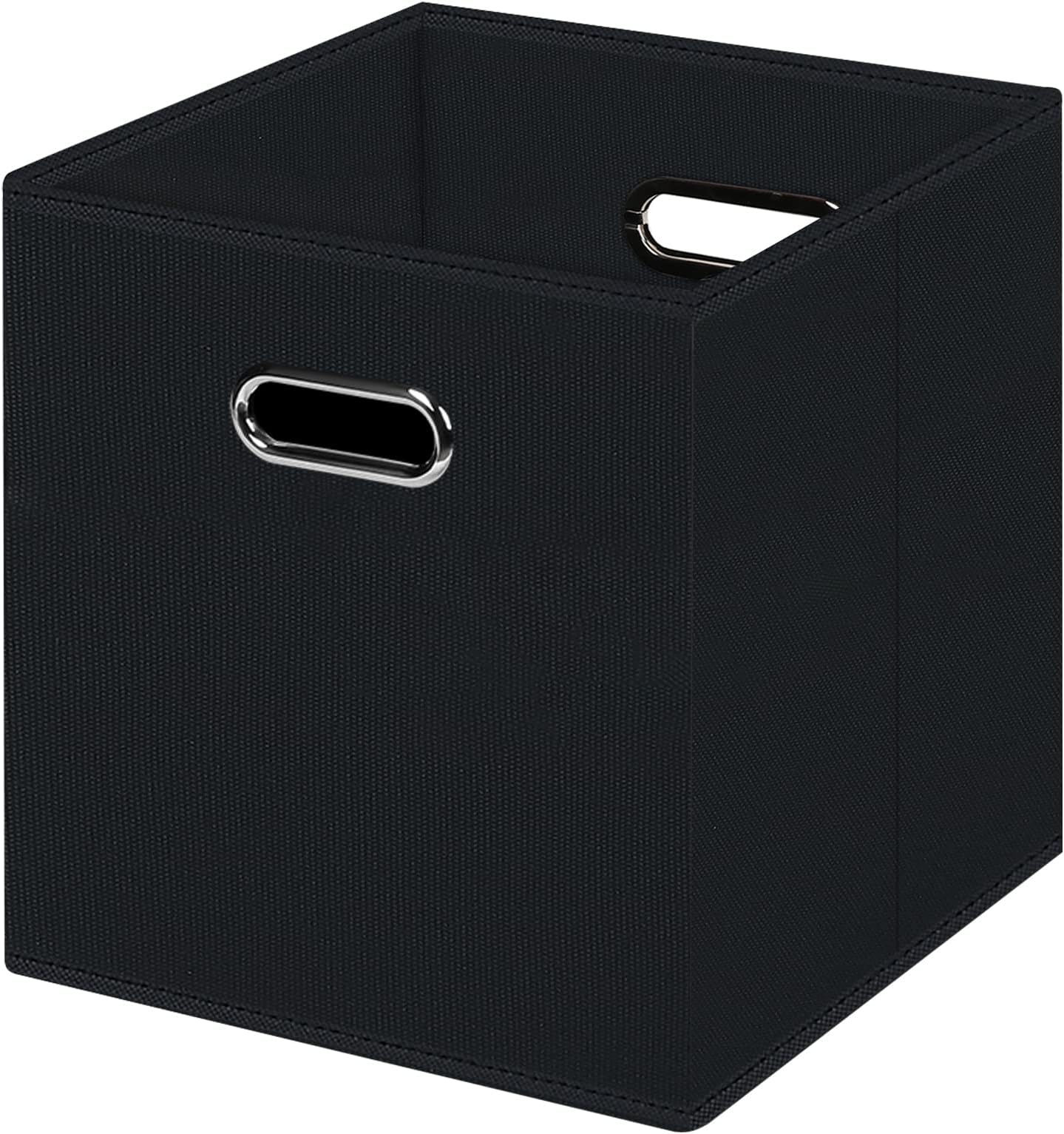 Amazon.com - HEAYEEG Black Foldable Storage Cubes Bins , Fabric Storage ...