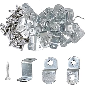 Amazon.com: YAFIYGI 30 Set Canvas Clips Variety Offset Framing Clips ...