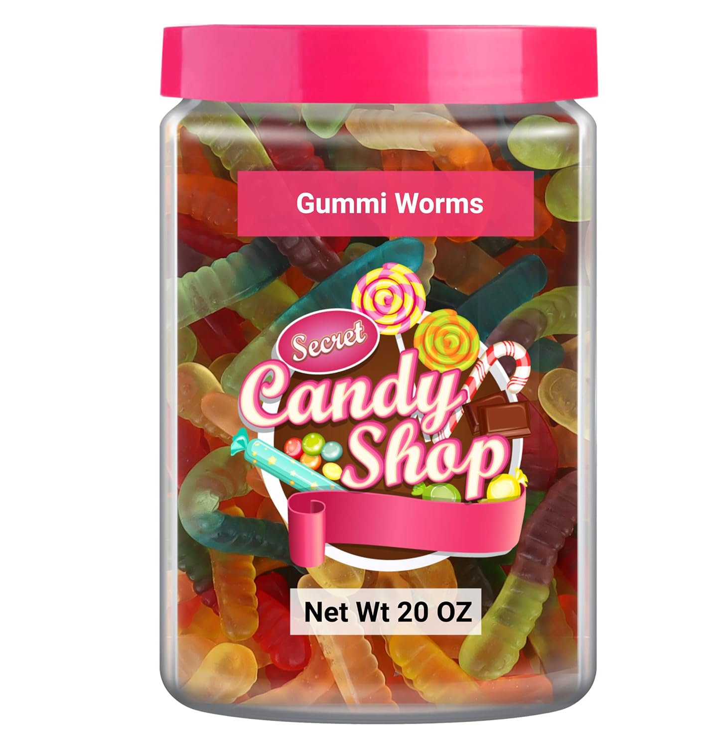 Amazon.com : Candy Shop Premium Assorted 12 Flavors Mini Gummi Candy ...