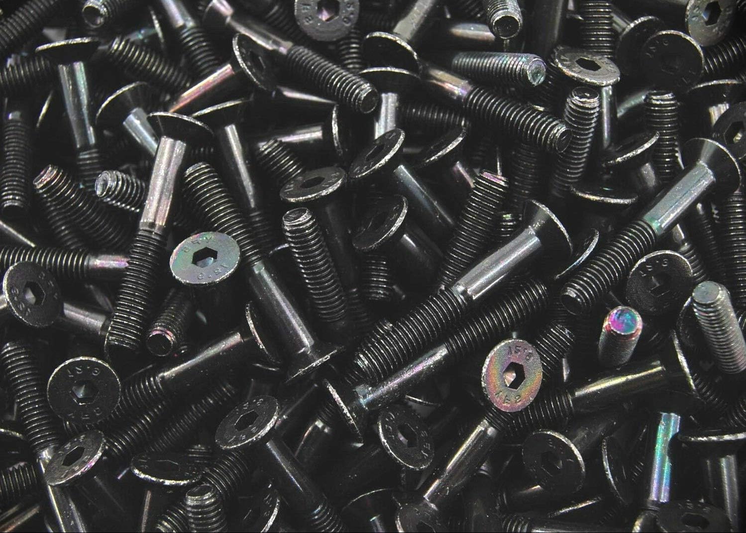 Amazon.com: 360 PCs Metric Flat Socket Head M6-1.0 x 40 Cap Screw Allen ...