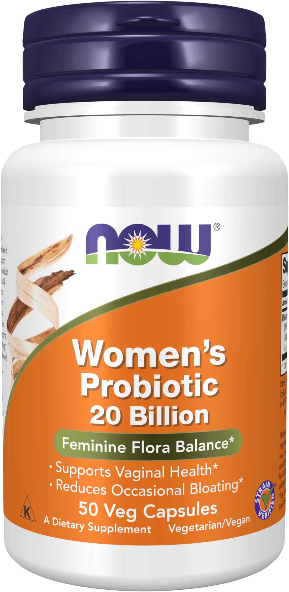 Amazon.com: NOW Foods Supplements, Women's Probiotic, 20 Billion ...