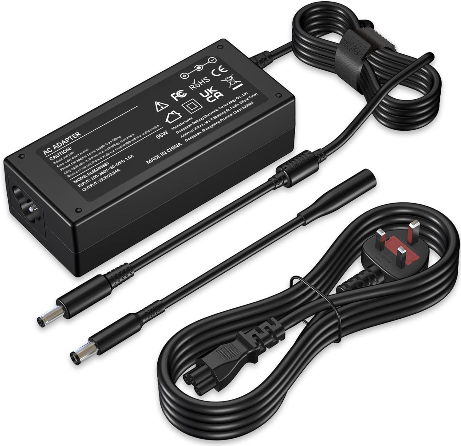 65W Laptop Charger Compatible With Dell Inspiron 15 14 11 13 3000 5000 ...
