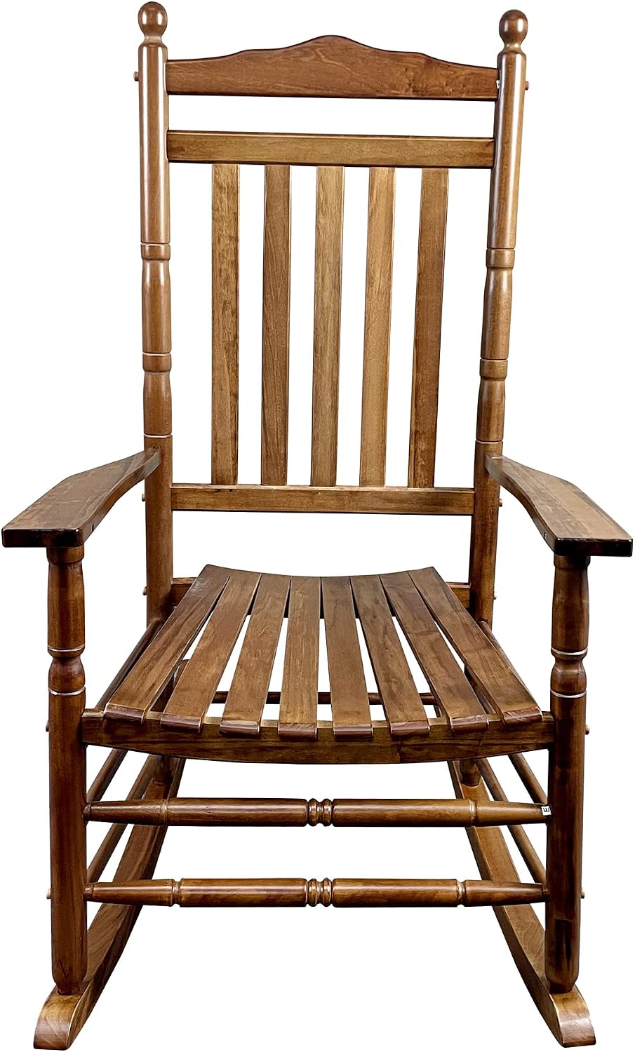 Amazon.com: HomVent Rocking Chair Porch Rocking Chair,Wooden Rocker ...