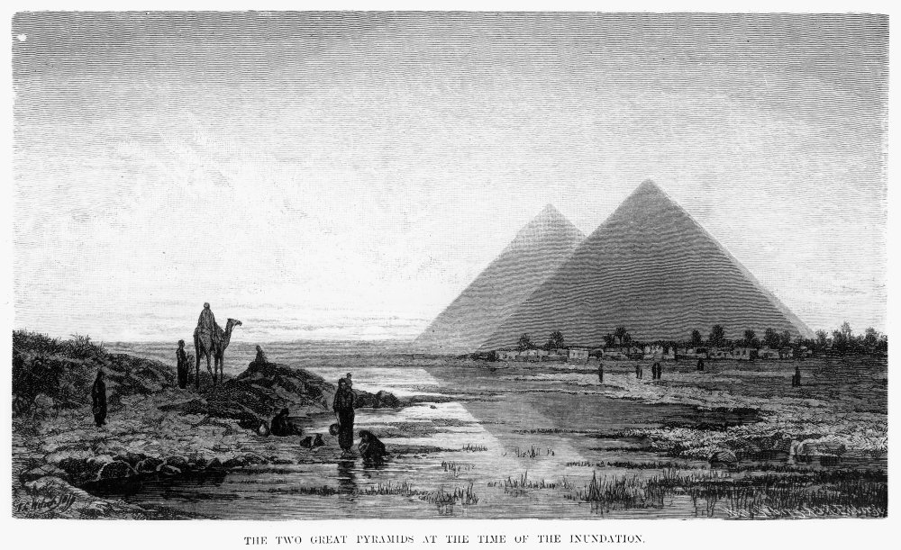 Nile River Pyramids
