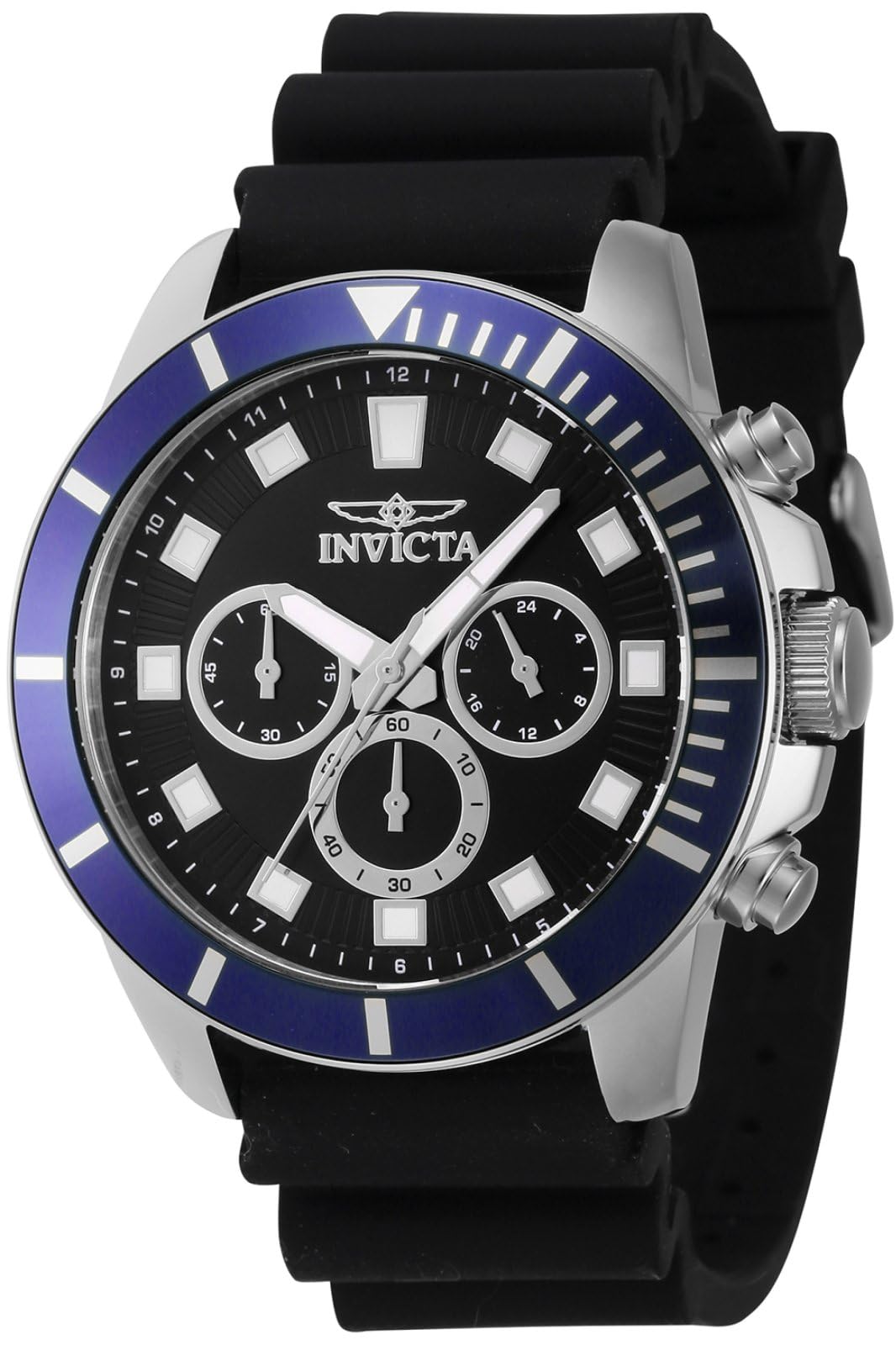 Amazon.com: Invicta Pro Diver Men 45mm Stainless Steel Steel Black dial ...