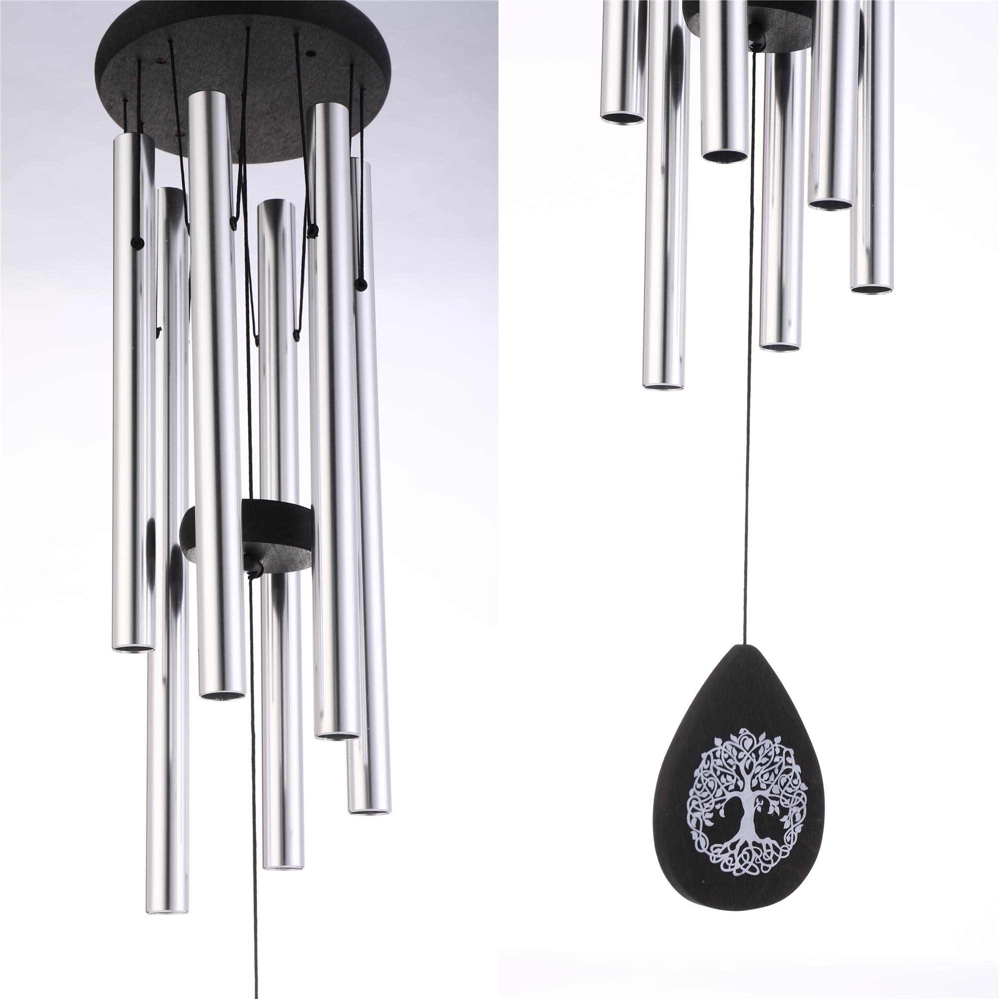 Amazon.com : Saododku Wind Chimes Outdoor Clearance, 30in Deep Tone ...