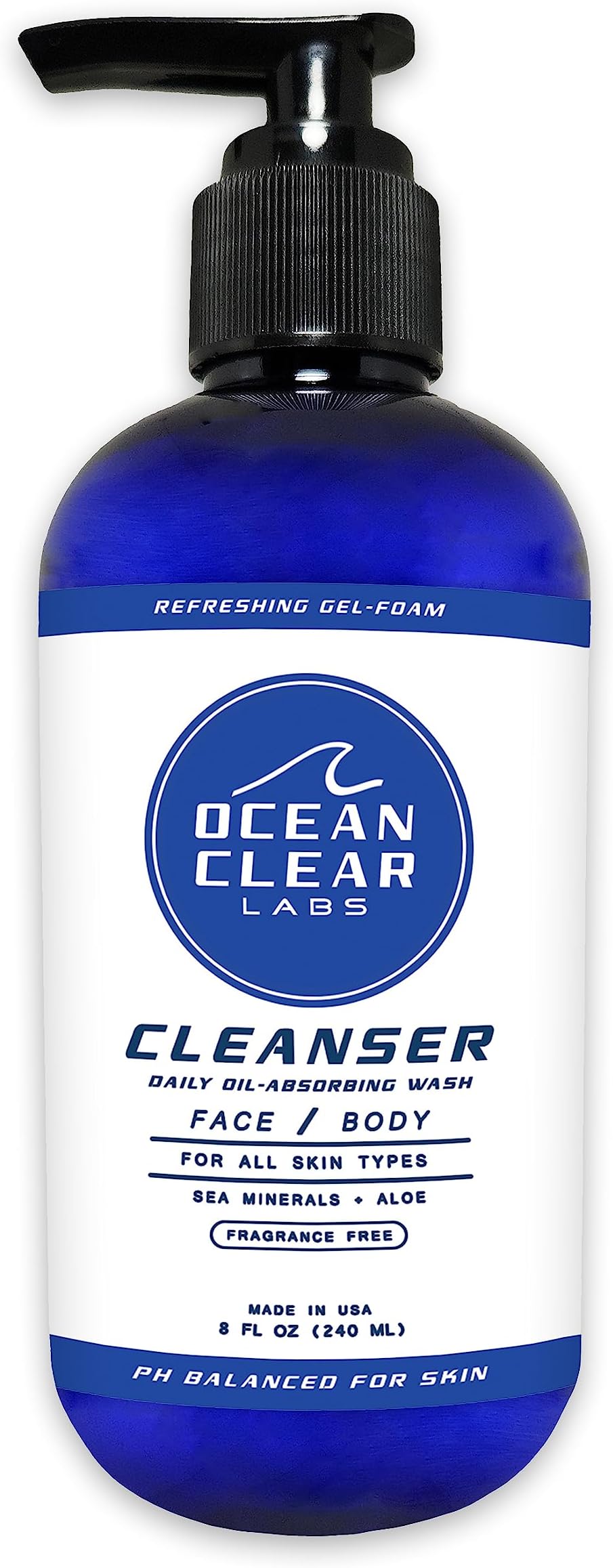 Amazon.com: Clean & Clear ESSENTIALS Foaming Facial Cleanser, 8 Ounce ...
