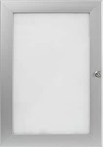 Amazon.com: SECO Locking Shatterproof & Rustproof Indoor/Outdoor Bulletin Board, Poster Case in ...
