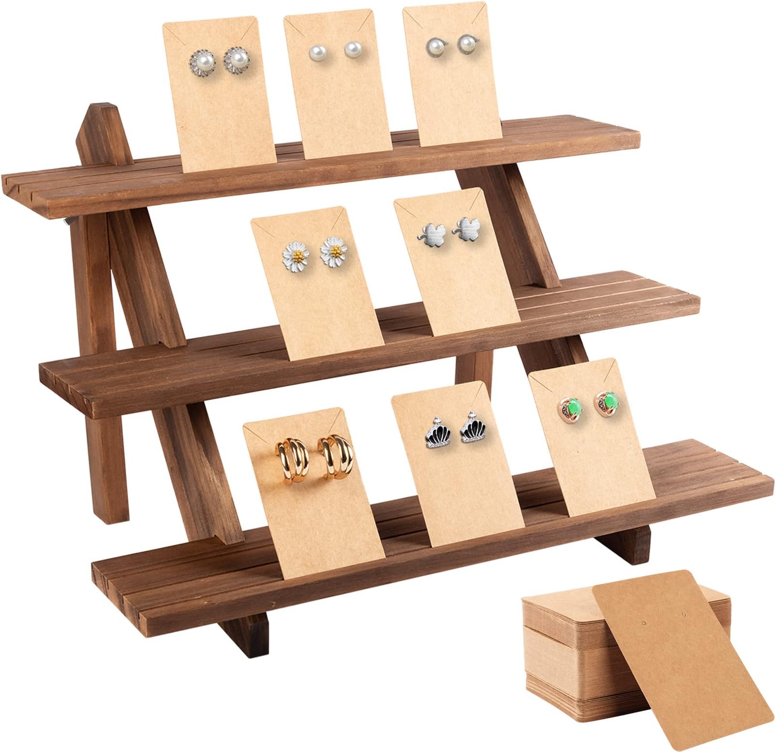 Amazon.com: Misdary 2 Pcs Earring Display Stands for Vendor Events ...
