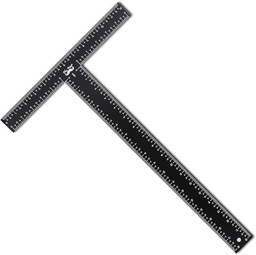 Mr. Pen - T Square, T Ruler, 46cm Metal Ruler, T Square Ruler, Drafting ...