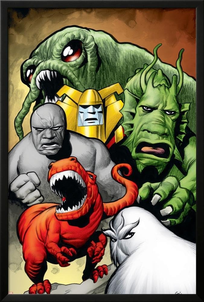 Amazon.com: Marvel Monsters: Ulysses Bloodstone Group: Red Ronin and ...