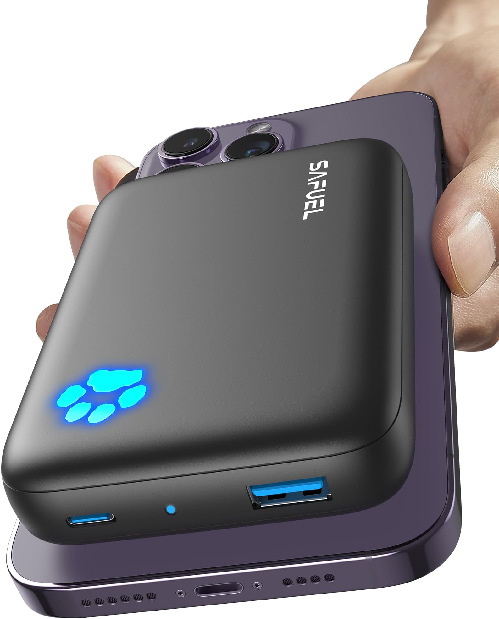 Amazon.com: Portable Charger 38800mAh,LCD Display Power Bank,4 USB ...