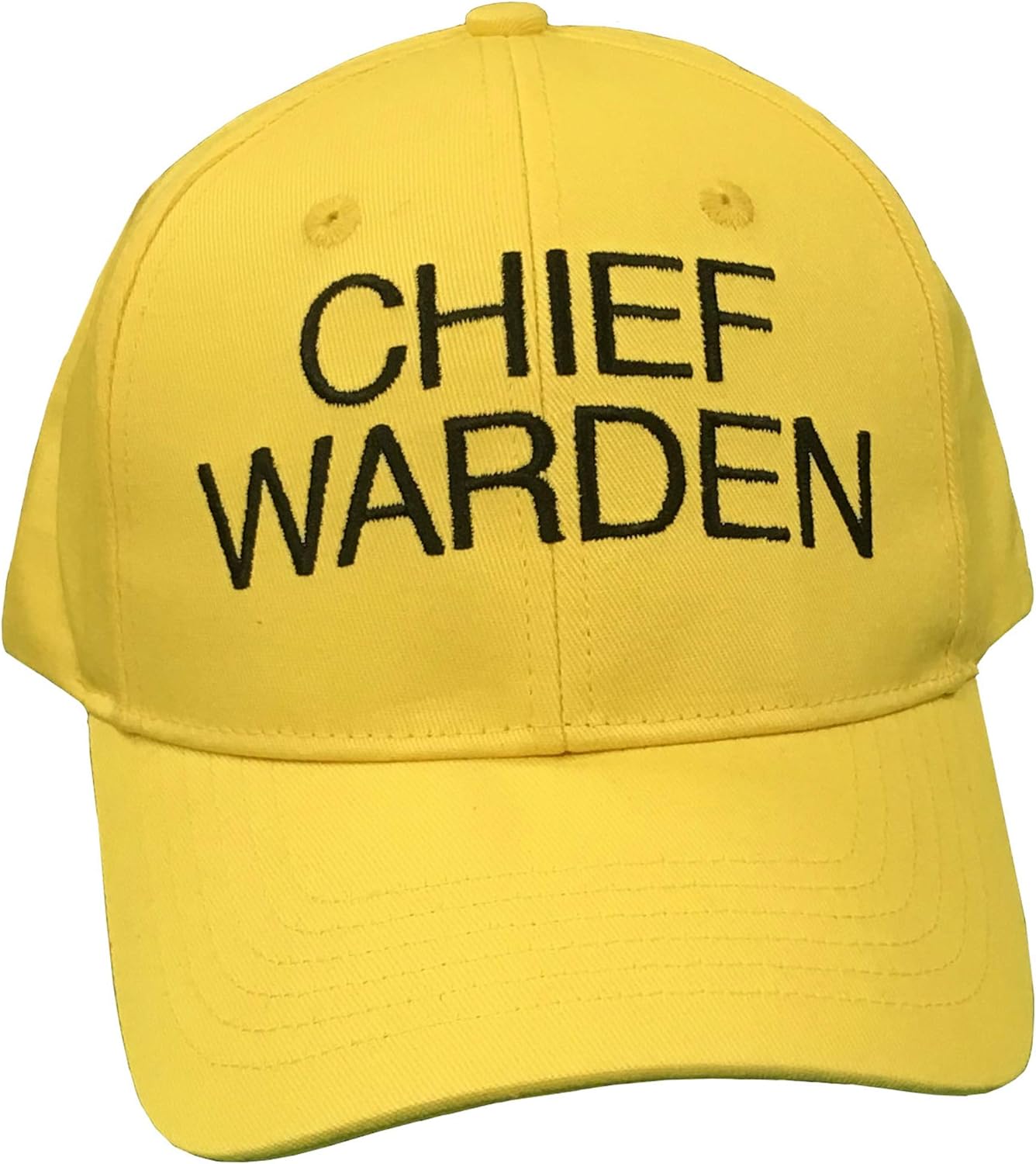 Fire Plan Strategies Yellow Chief Warden Hat - 100% Cotton, Adjustable ...