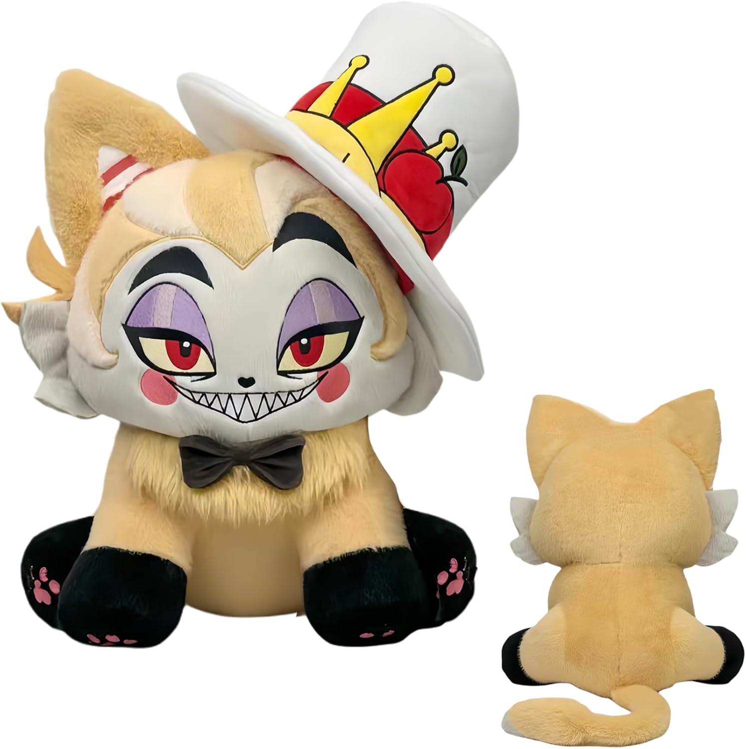 Amazon.com: Wrohasil 2024 New Hazbin Hotel Plush Angel Dust, 11 Inch ...