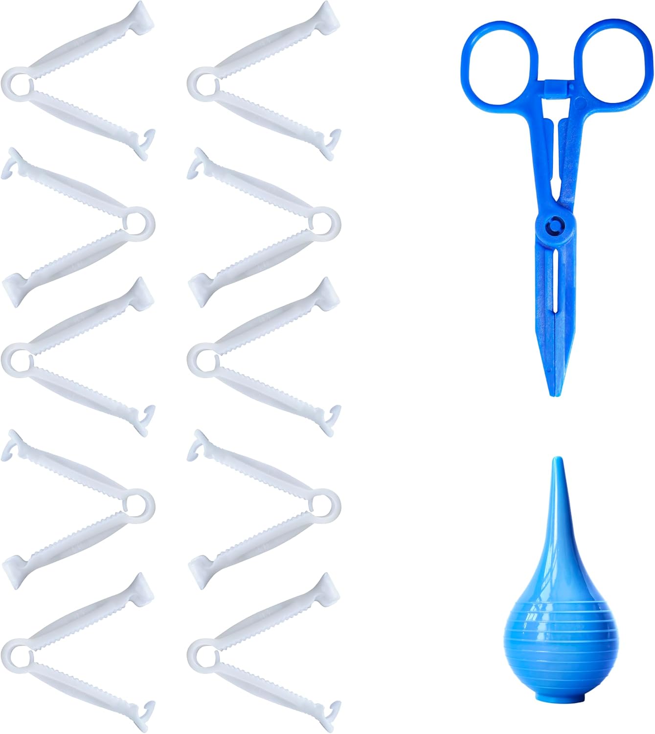 Amazon.com: 10 pcs Sterile Umbilical Cord Clamps, for Home Birth ...