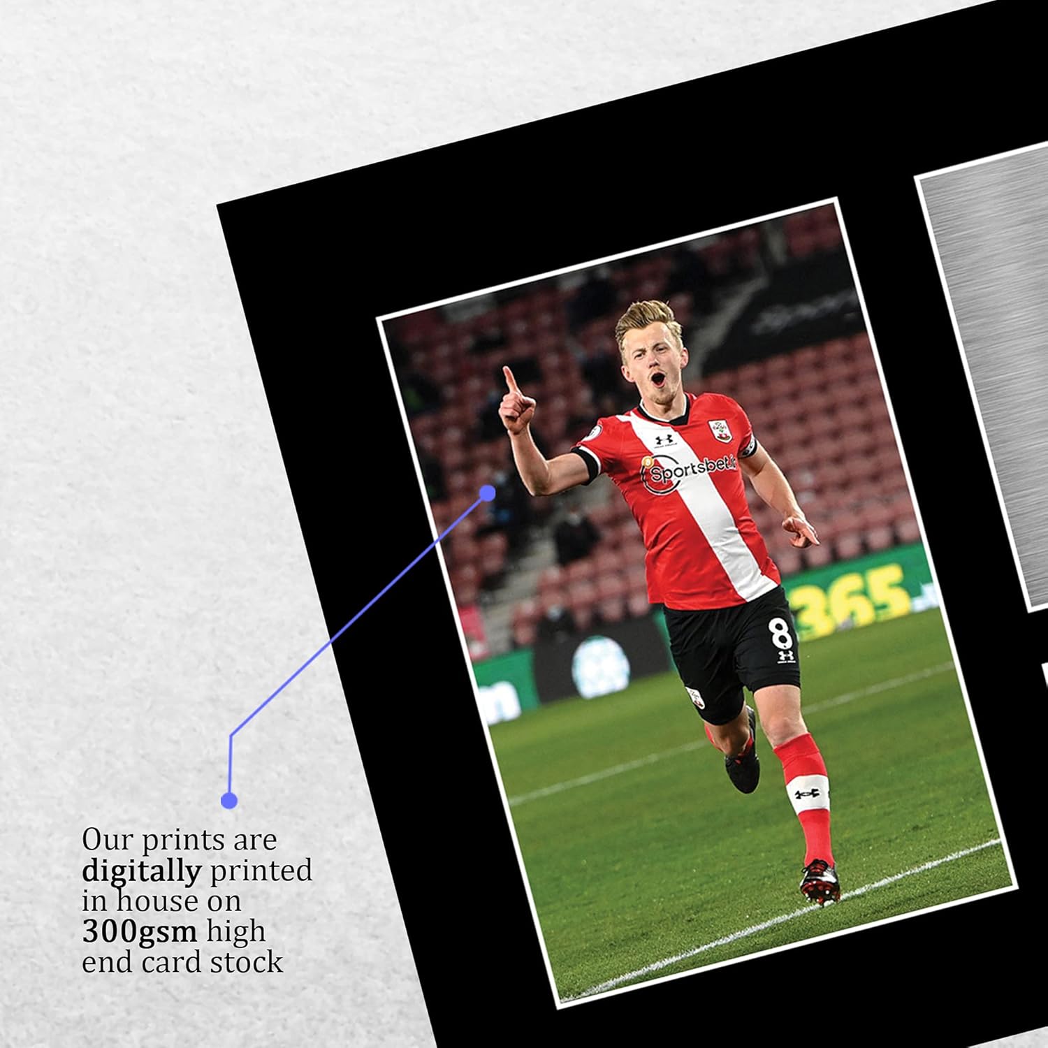 HWC Trading A4 James Ward-Prowse Southampton Gifts Printed Signed ...