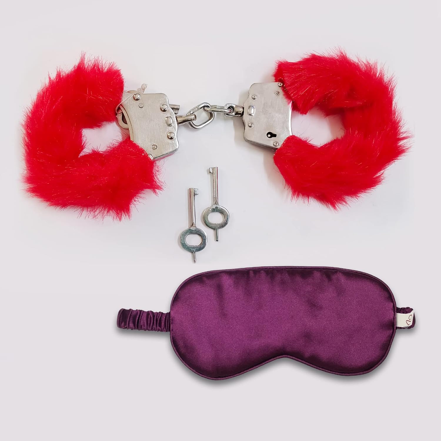 Buy Vintageware Red Carbon Steel Toy Handcuff Hathkadi with 2 Keys ...