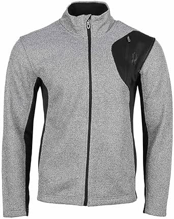 Spyder Raider 2.0 - chamarra con cierre completa para hombre, Gris ...