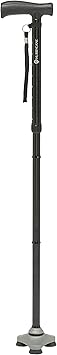 Amazon.com: HurryCane HCANE-BK-C2 Freedom Edition Foldable Walking Cane ...