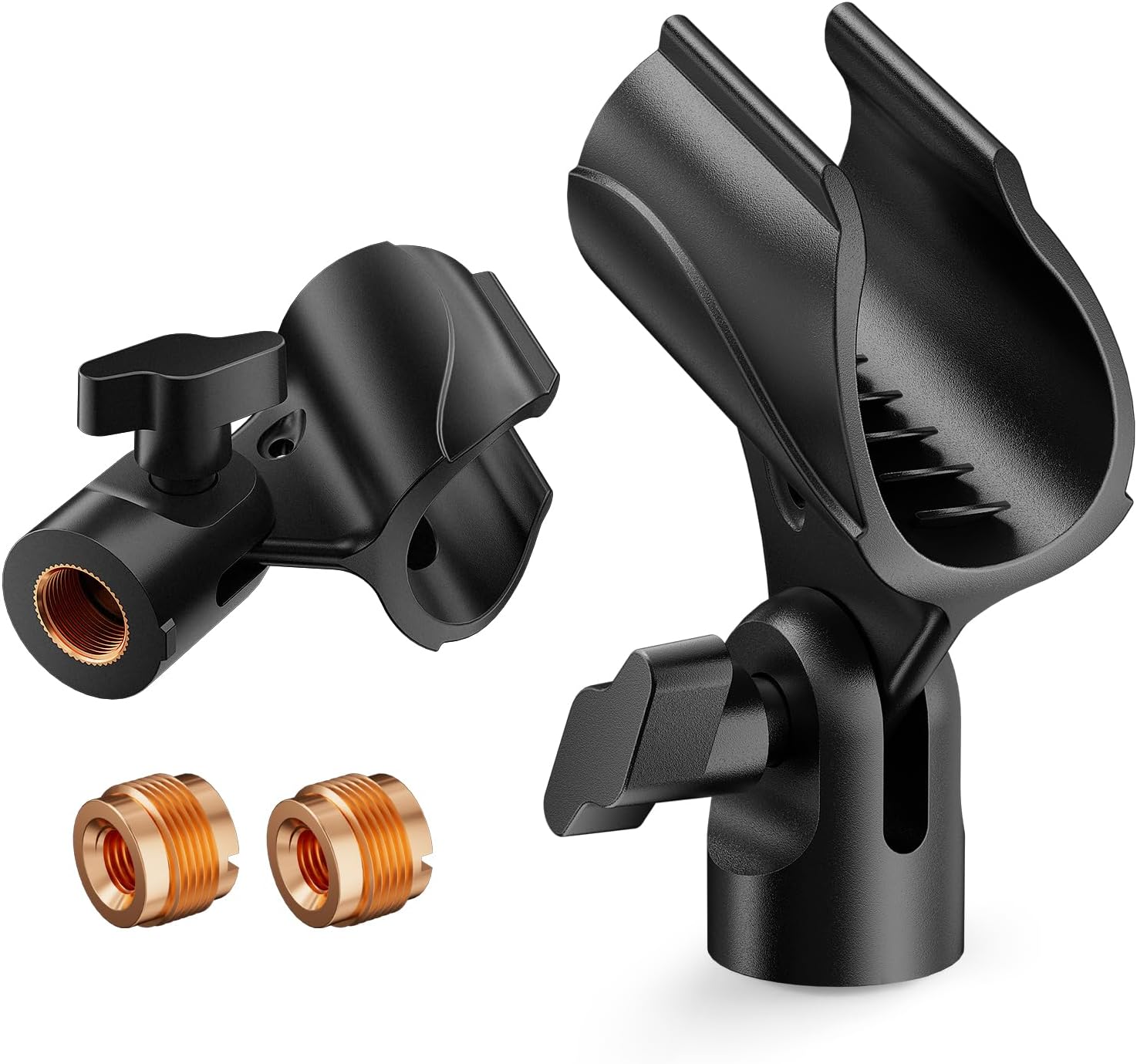 Amazon.com: Universal Microphone Clip, Adjustable Mic Holder with 5/8 ...