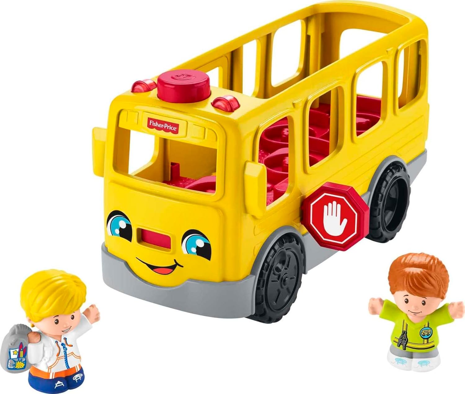 Amazon.com: Little People Musical Toddler Toy Sit With Me School Bus ...
