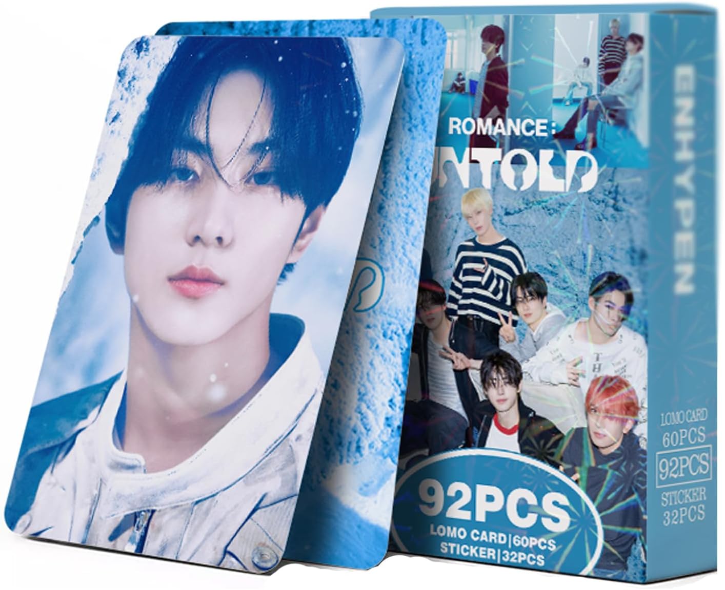 Amazon.com: Yuto enhypen Album Romance : Untold Laser photocard 60 pcs ...