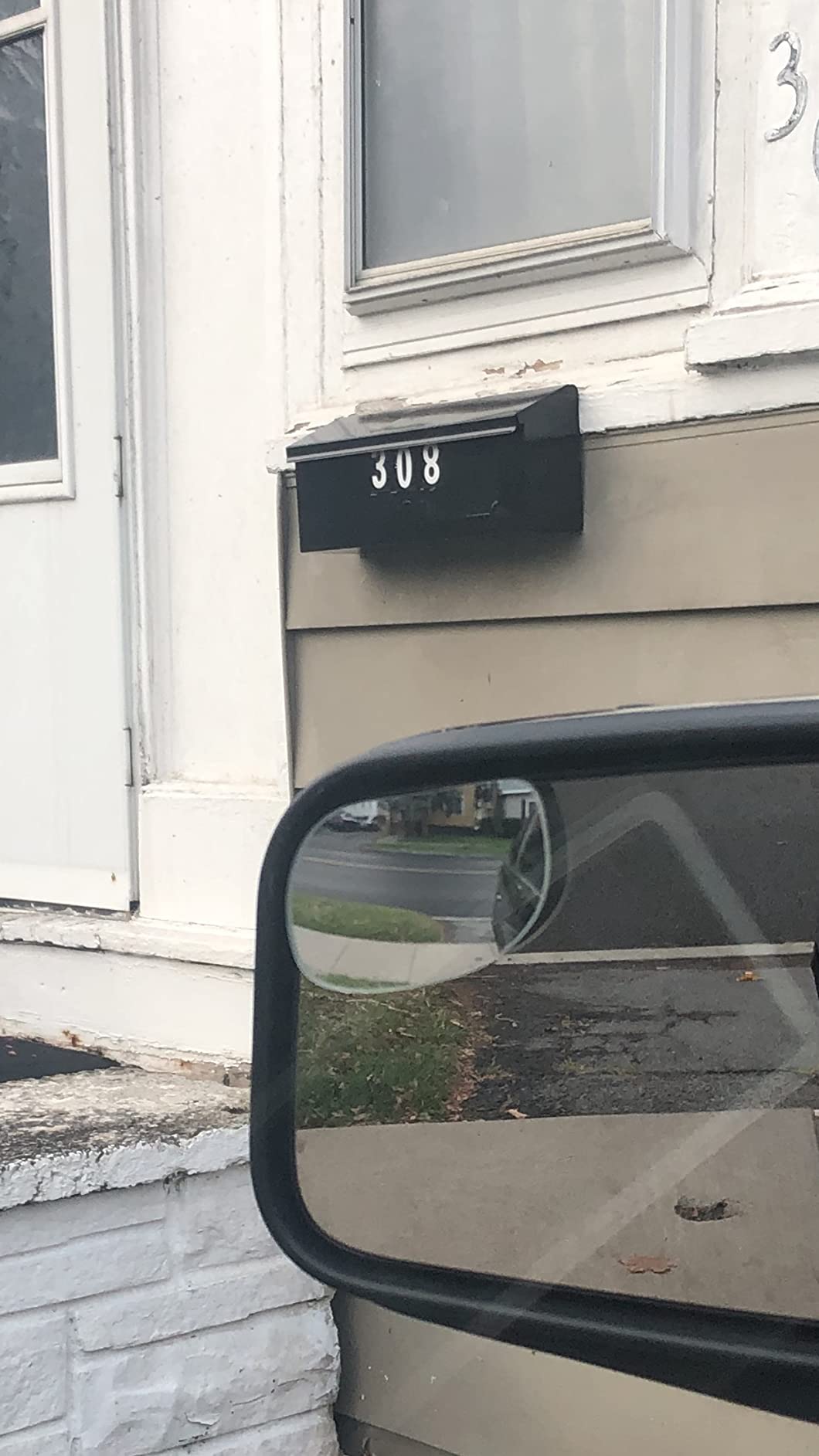 Amazon.com: Reflective Mailbox Numbering Sticker, (4in) : Tools & Home ...