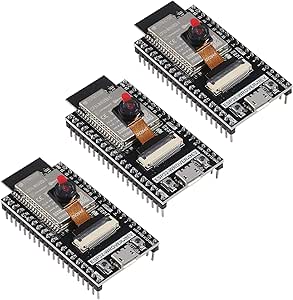 Amazon.com: 3pcs ESP32-WROVER Board ESP32 Development Board with Camera Wi-Fi Bluetooth for ...